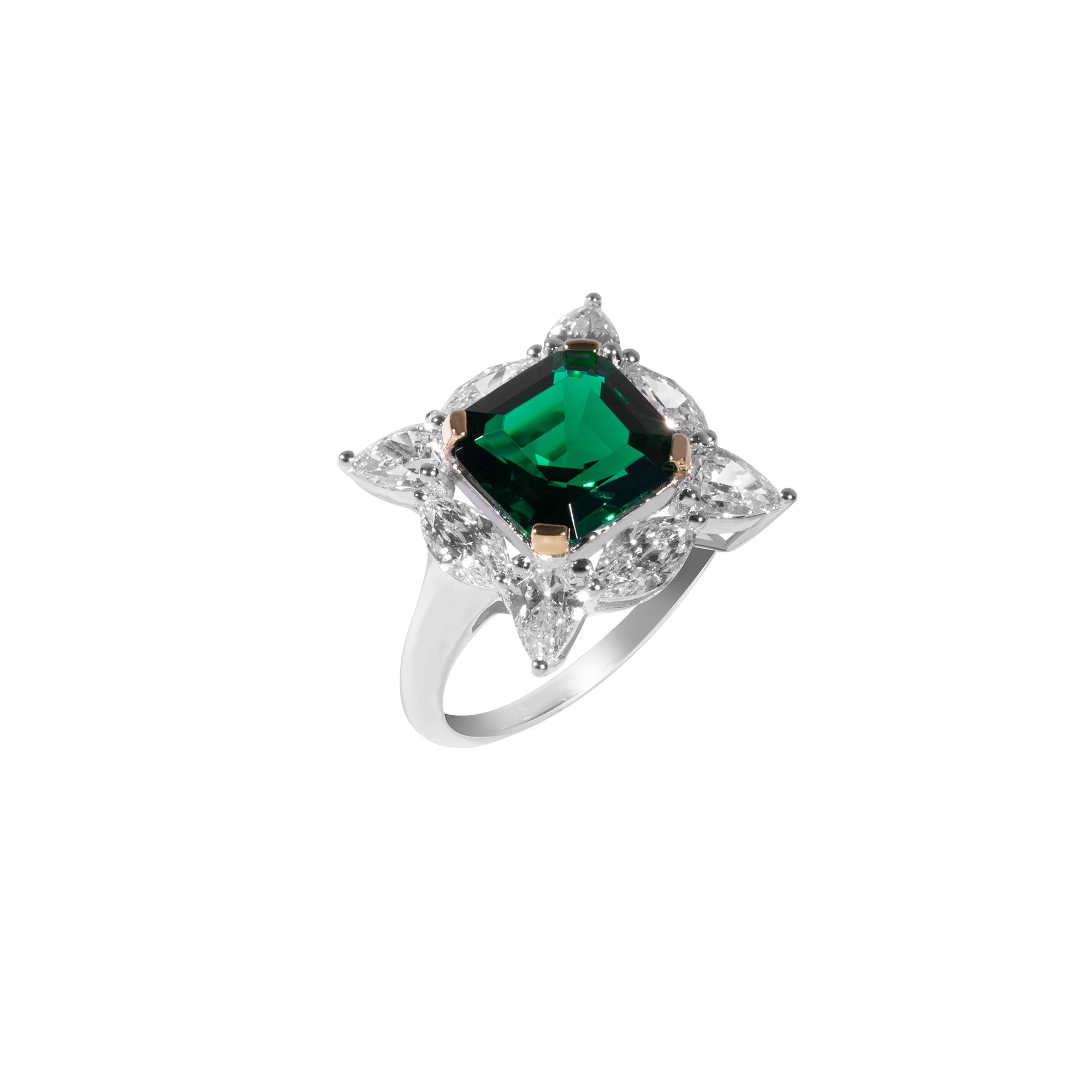 HERMOSA Emerald Green Ring | ARTĒ Madrid